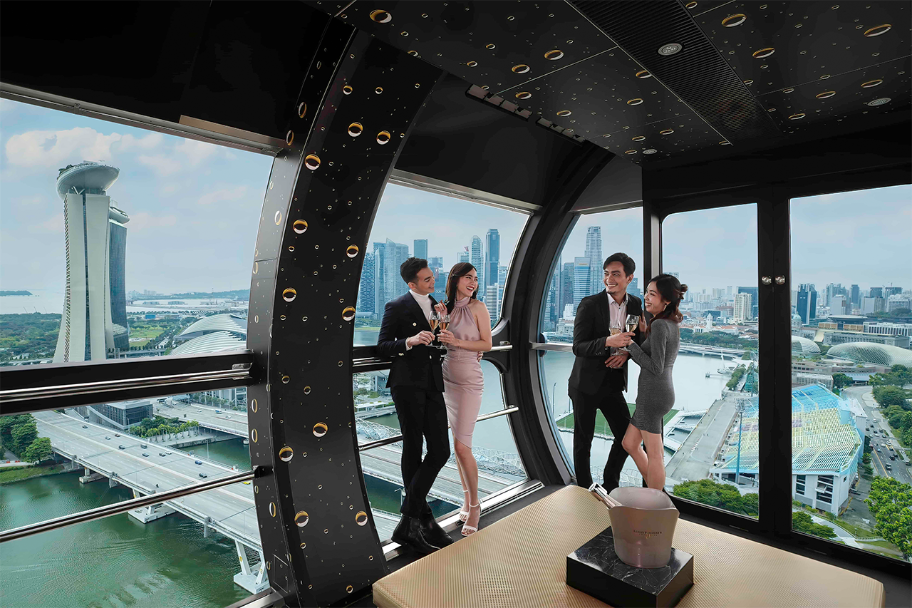 Inside Singapore Flyer